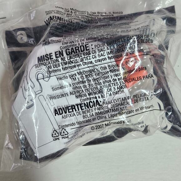 McDonald's | Toys | 204 Mcdonalds Cartoon Network Nutty Rodney 6 New In ...